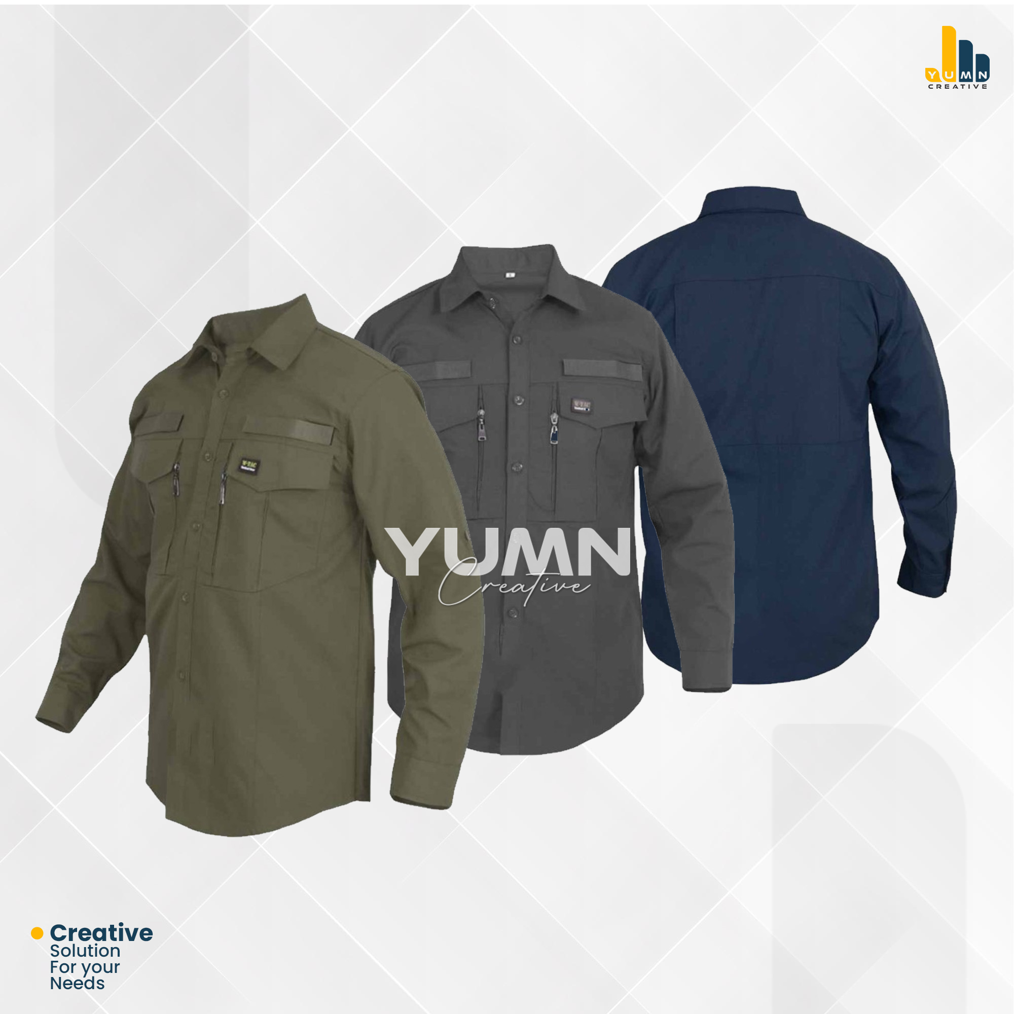 Kemeja Tactical 2 - Yumn Creative